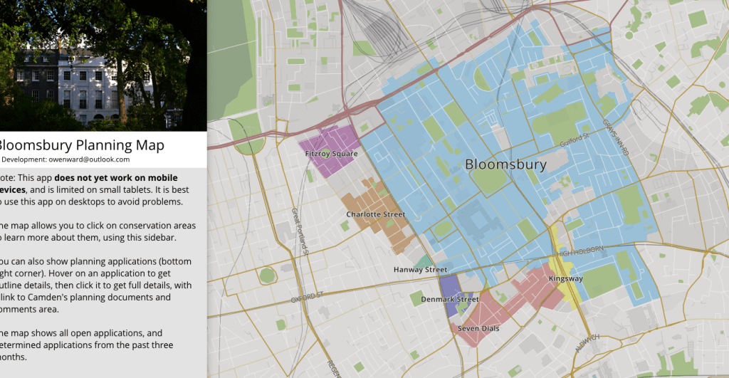 Bloomsbury Map – Bloomsbury Association